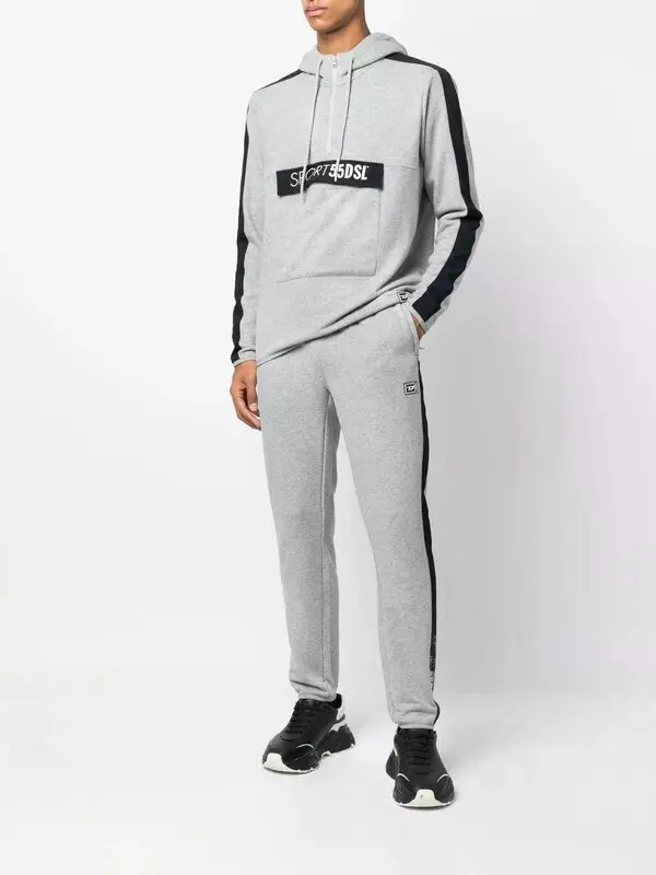 DIESEL® Logo-patch Drawstring Track Pants
