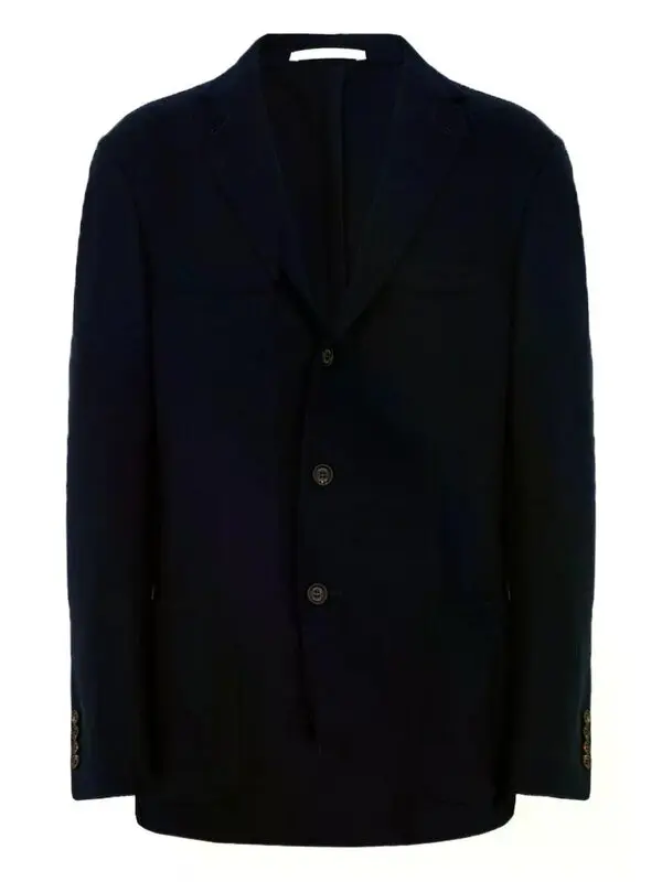 Eleventy Single-breasted Blazer - Blue