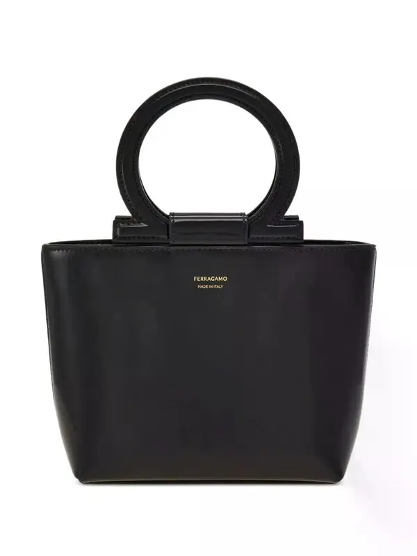 FERRAGAMO Mini Gancini-handle Handbag