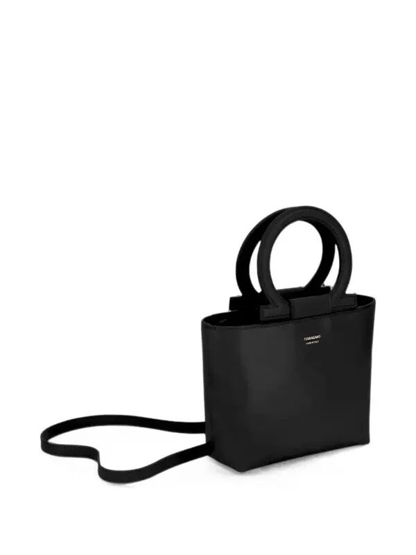 FERRAGAMO Mini Gancini-handle Handbag