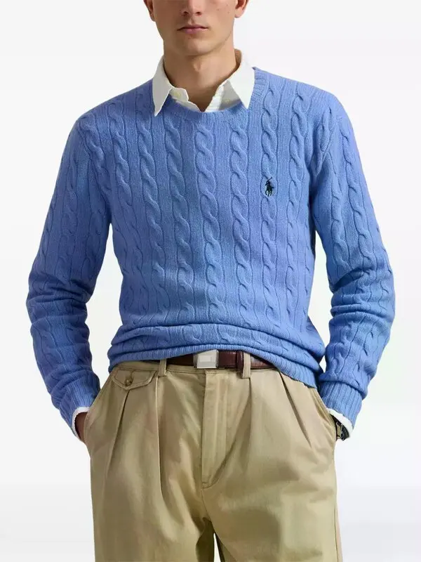 Polo Ralph Lauren Cable-knit Sweater - Blue