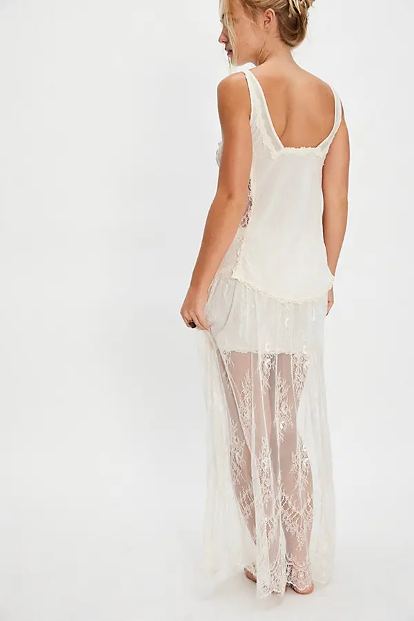 Free People Together Again Slip Set - Sugar Swizzle