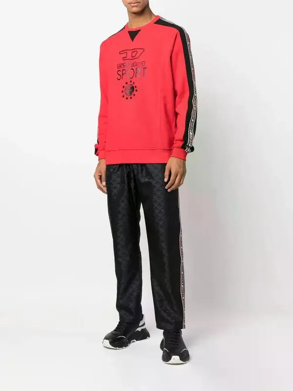 DIESEL® Logo-jacquard Track Pants