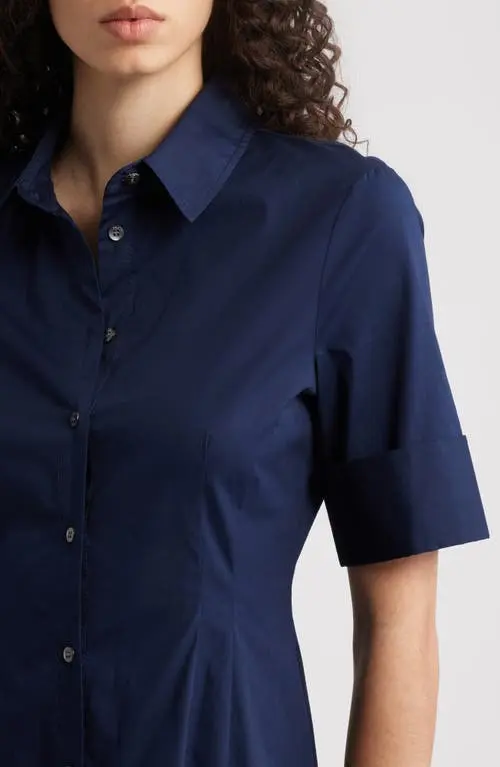Staud Joan A-line Shirtdress