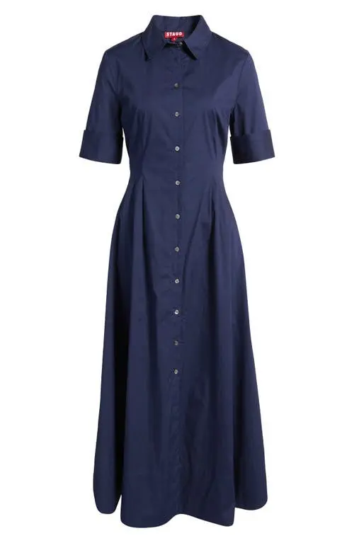Staud Joan A-line Shirtdress