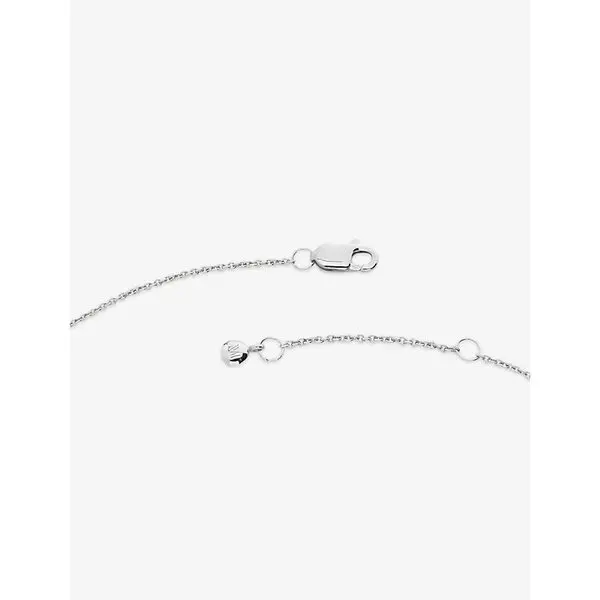 Monica Vinader Cancer Zodiac Sterling- Pendant Necklace - Silver