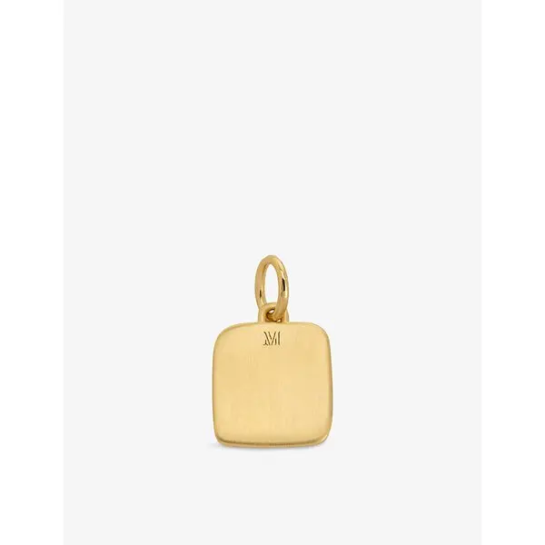 Monica Vinader Love Token Charm - Gold