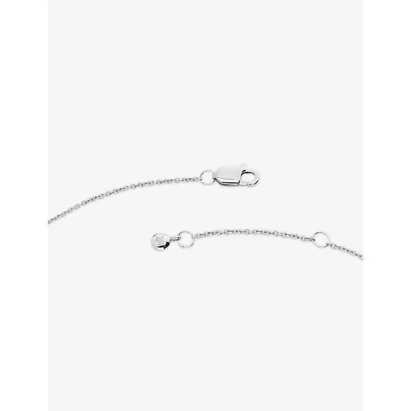 Monica Vinader Leo Zodiac Sterling- Pendant Necklace - Silver