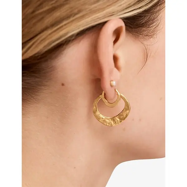 Monica Vinader Capri Huggie Earrings