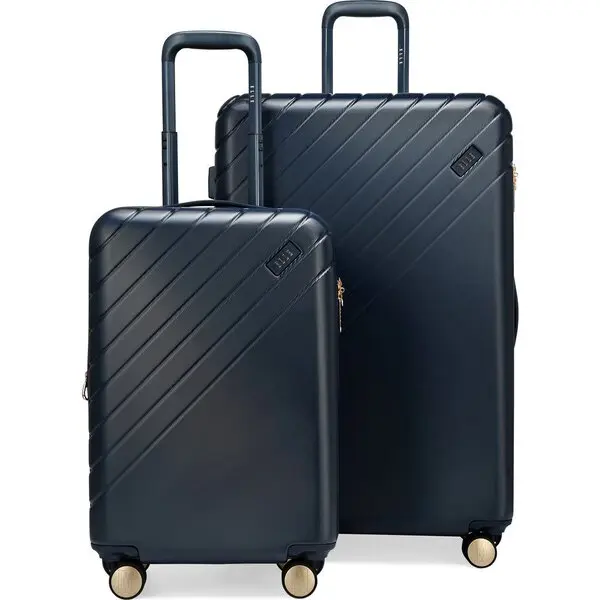 ELLE Louvre 2-piece Expandable Polycarbonate Spinner Luggage Set