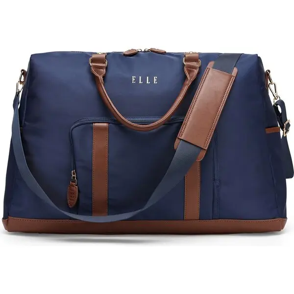 ELLE Luxe Journey 30l Weekender Duffle Bag
