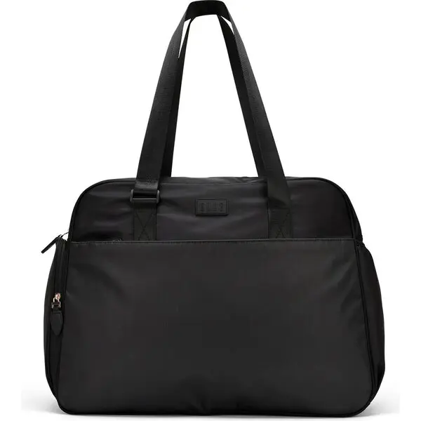 ELLE Wayfarer 40l Monogram Weekender Duffle Bag - Black