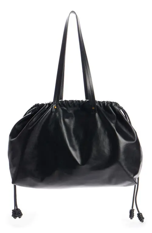 Isabel Marant Étoile Silven Leather Tote - Black