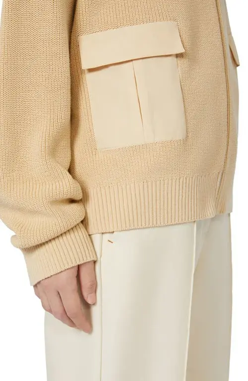 MM BY MAX MARA Libero Front Zip Cardigan