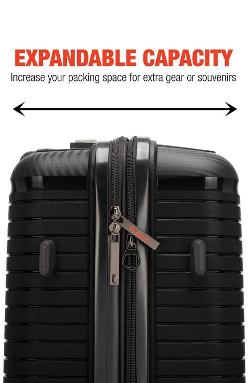 BOBCAT 3-piece Expandable Spinner Luggage Set With Tsa Lock