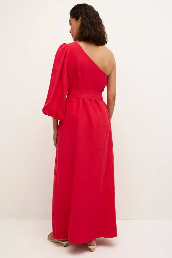 MARIE OLIVER Kenna One-shoulder Dress - Pepper
