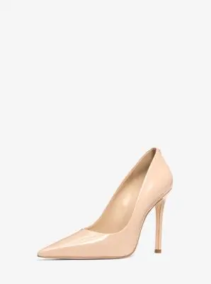 Michael Kors Elyse Patent Leather Pump - Pink