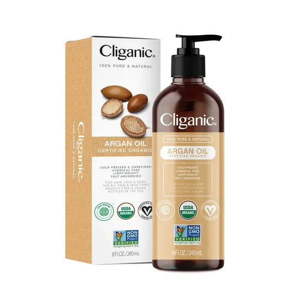 CLIGANIC Organic Argan Oil - No Color