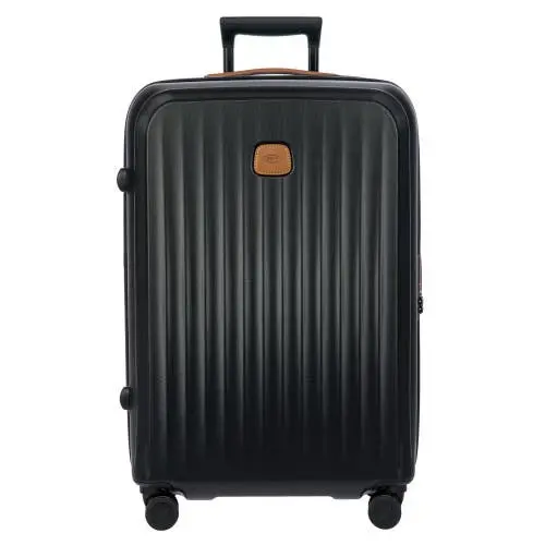 Bric'S Taormina Checked Spinner Luggage - Black