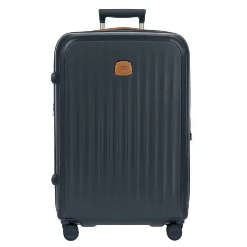 Bric'S Taormina Checked Spinner Luggage - Blue