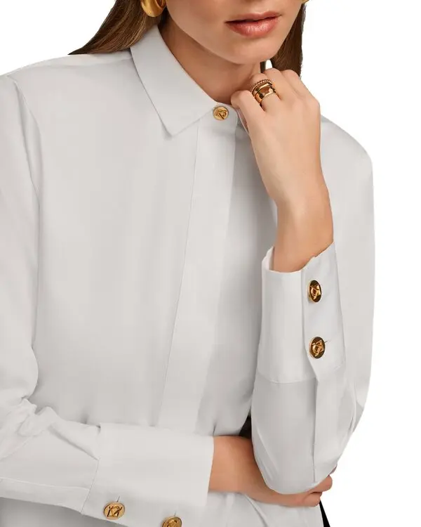 Donna Karan New York Cotton Button-down Shirt