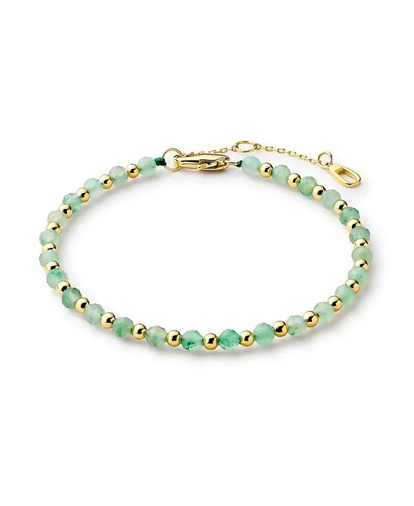 ANA LUISA Crew Bead Bracelet - Gold