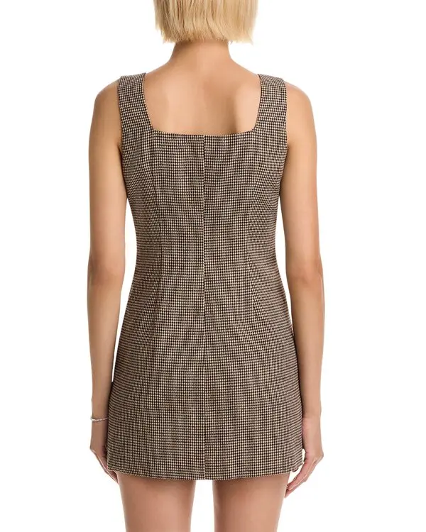 French Connection Houndstooth Mini Dress