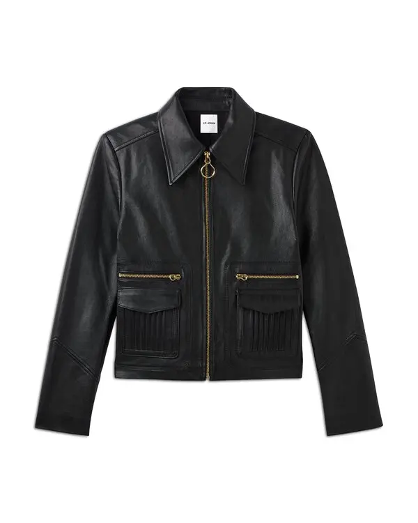 St. John Leather Jacket