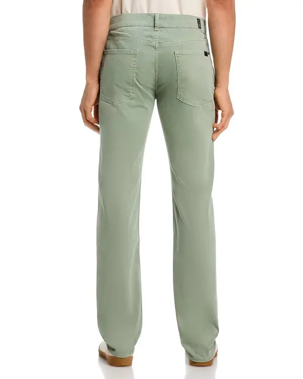 7 For All Mankind The Straight Fit Jeans - Leaf