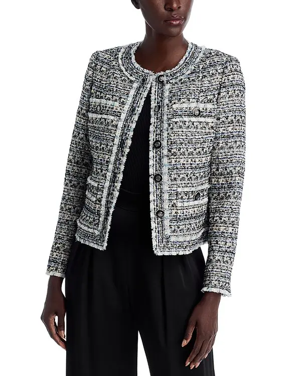 Elie Tahari The Dakota Tweed Jacket