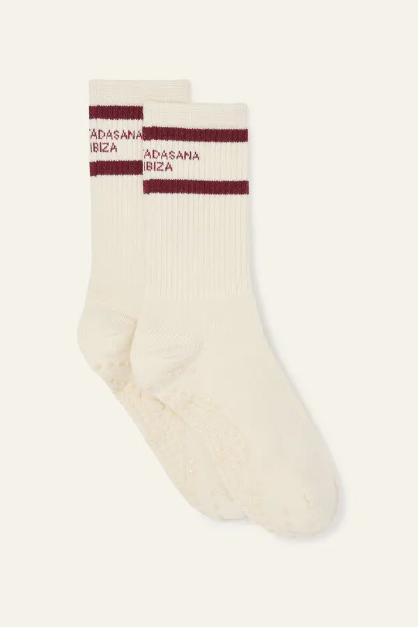 Ba&sh Shan High Cotton Socks - White