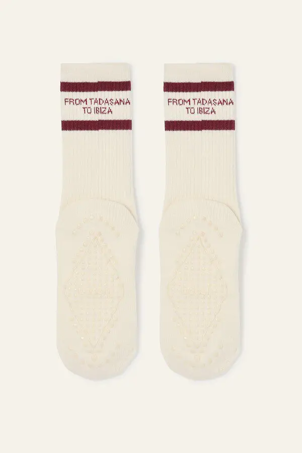 Ba&sh Shan High Cotton Socks - White