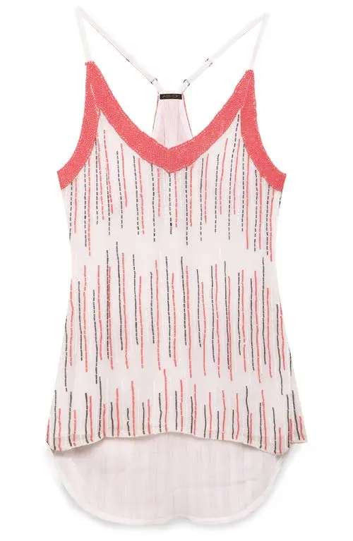 AS By DF Ibiza Beaded Silk Camisole