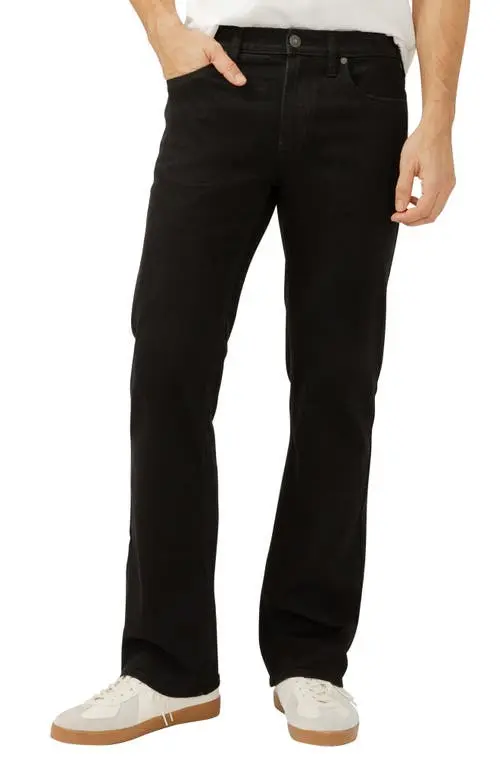 SILVER JEANS CO. Zac Relaxed Fit Straight Leg Jeans - Black