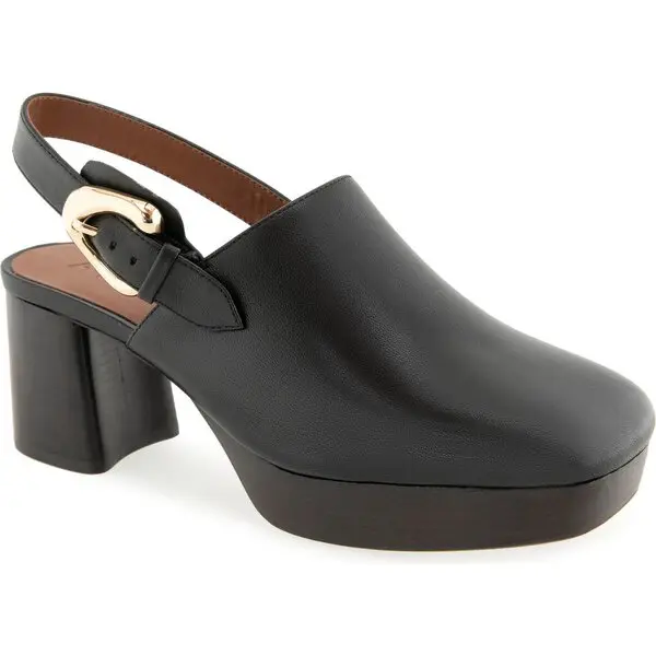 Aerosoles Shayla Platform Clog - Black