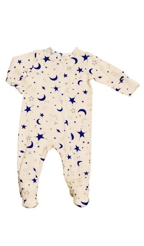 EVERLY GREY Jersey Long Sleeve Footie - Twinkle