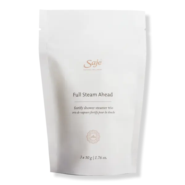 SAJE NATURAL WELLNESS All-natural Shower Steamers Full Steam Ahead Fortify - One-color