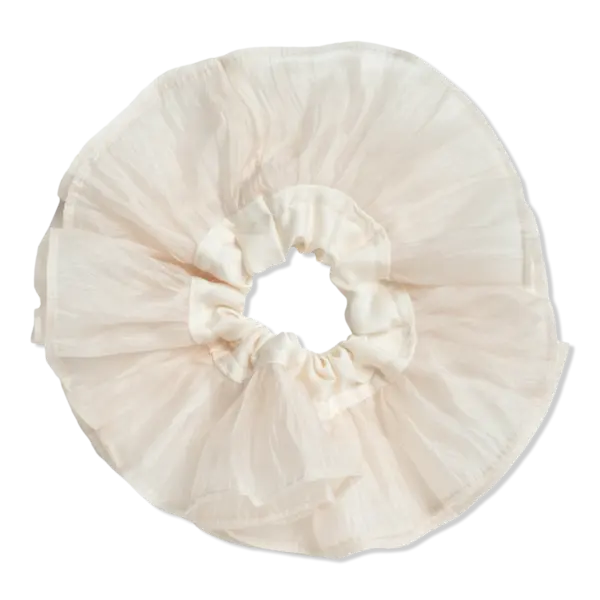WET BRUSH Iridescence Icon Flowy Large Scrunchie - Cream