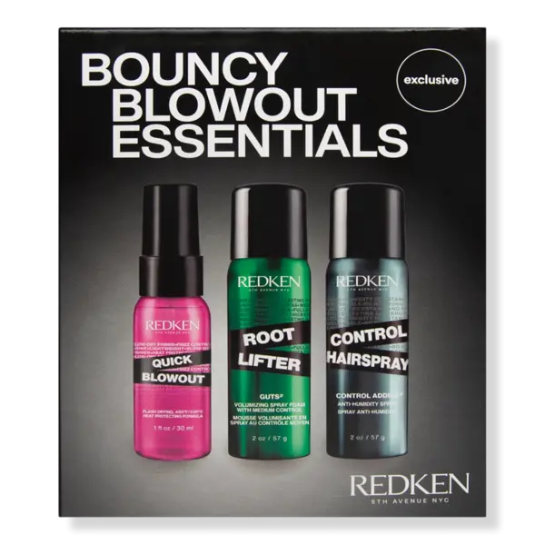 REDKEN Bouncy Blowout Mini Styling Essentials Kit - One-color