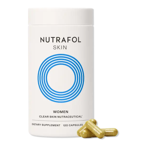 NUTRAFOL Clear Skin Clinically Proven Supplement For Acne + Breakouts - One-color