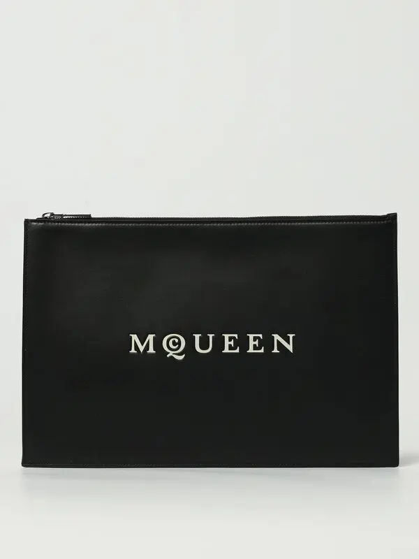 Alexander McQueen Briefcase - Black