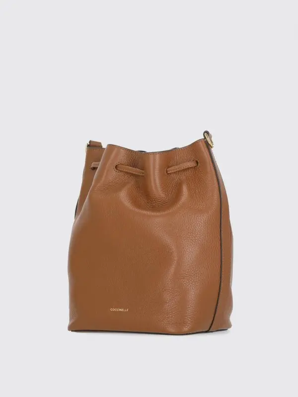 COCCINELLE Leather Bucket Bag - Brown