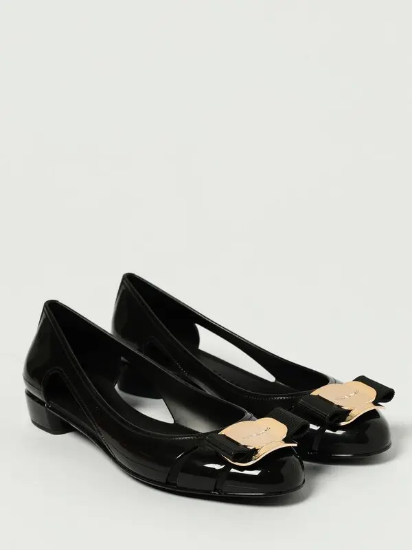 FERRAGAMO Ballet Flats - Black