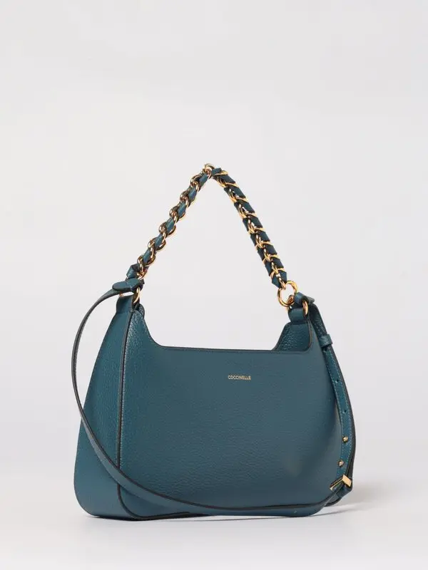 COCCINELLE Leather Shoulder Bag - Blue