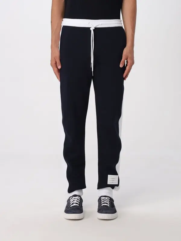Thom Browne Striped Sweatpants - Navy