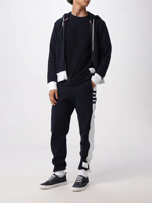 Thom Browne Striped Sweatpants - Navy
