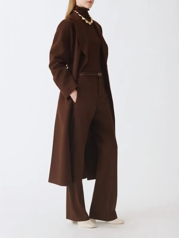 Fabiana Filippi Overcoat - Ebony