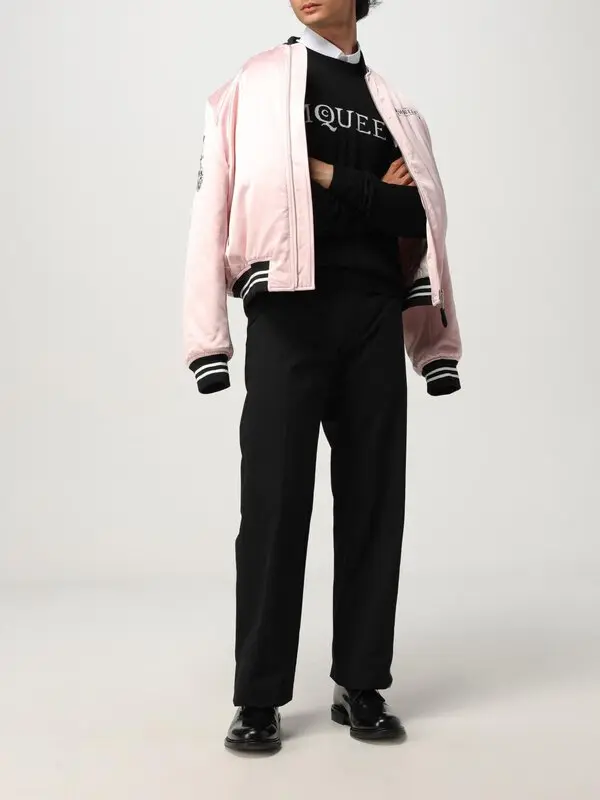 Alexander McQueen Bomber Jacket - Pink
