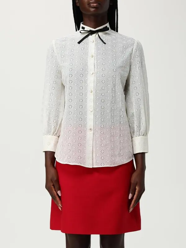 Valentino Garavani Embroidered Shirt - Ivory