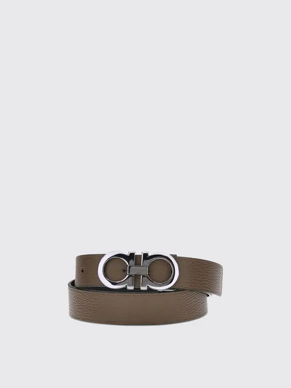 FERRAGAMO Leather Belt - Brown